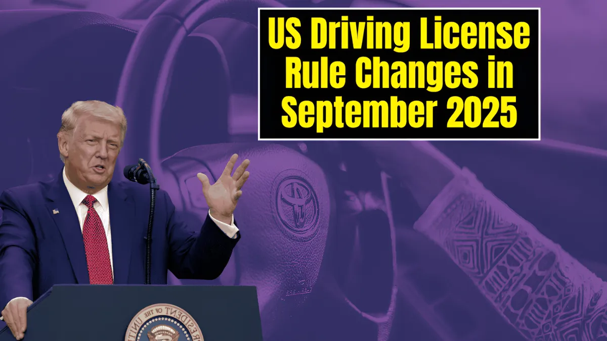US Driving License Rule Changes September 2025: What Seniors Aged 70 ...