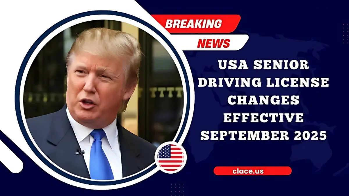 USA Senior Driving License Changes Effective September 2025 – Key ...